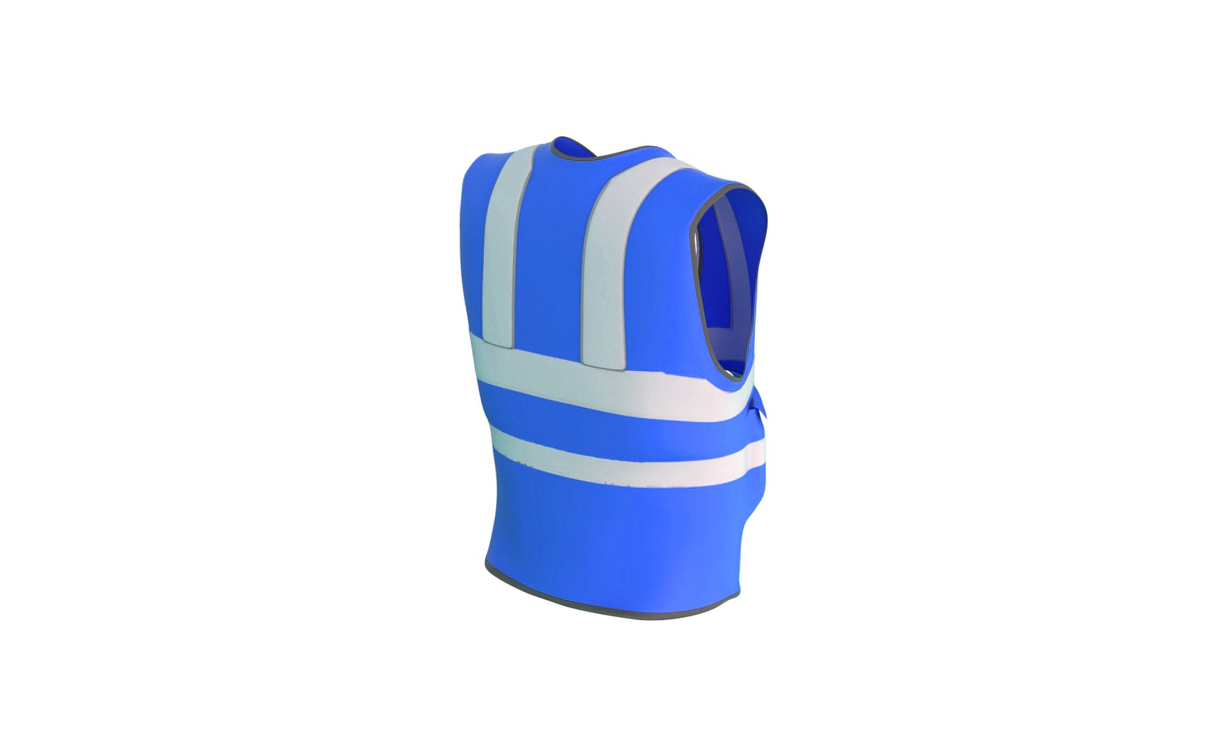 Realistic Worker Vest 007 3D Model - TurboSquid 2318937