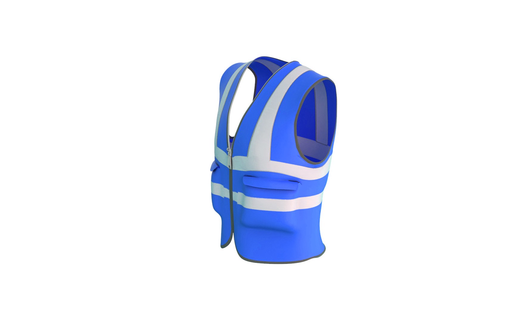 Realistic Worker Vest 007 3D Model - TurboSquid 2318937