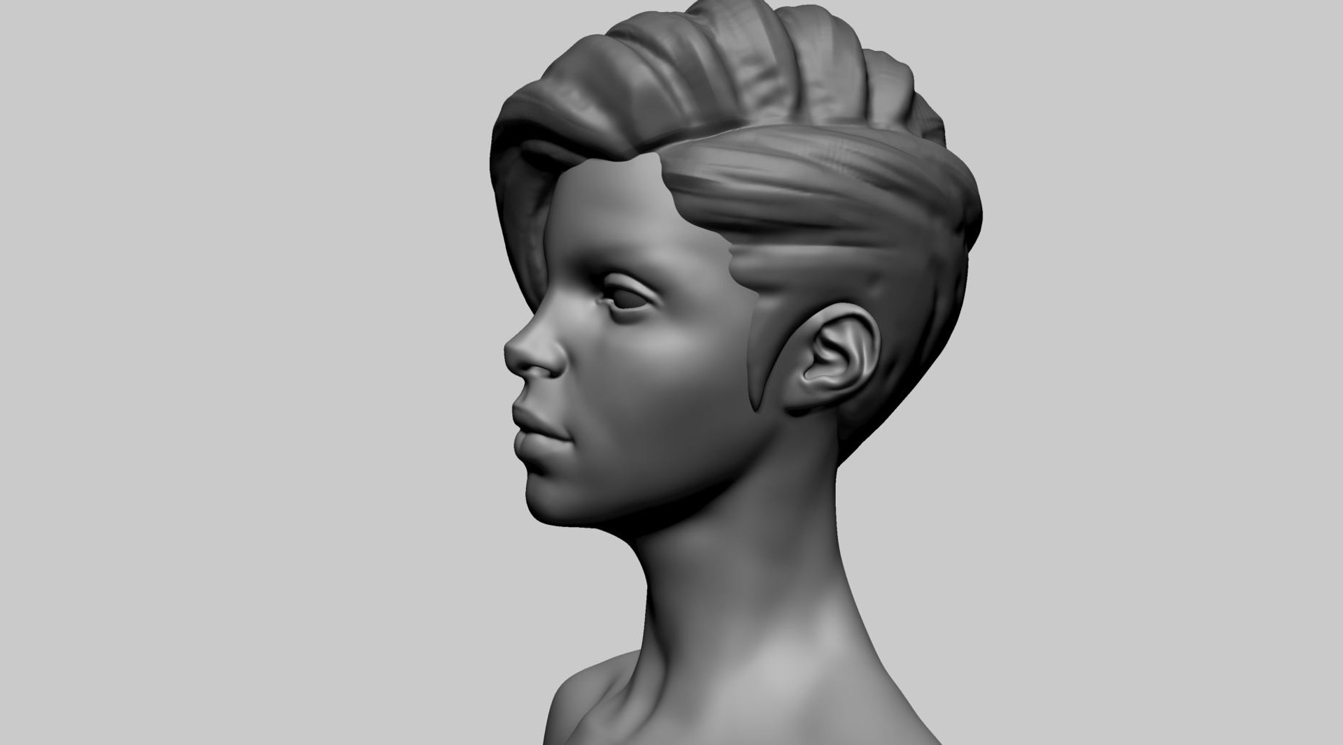 3D Model Stylized Female Anatomy B - TurboSquid 2199512