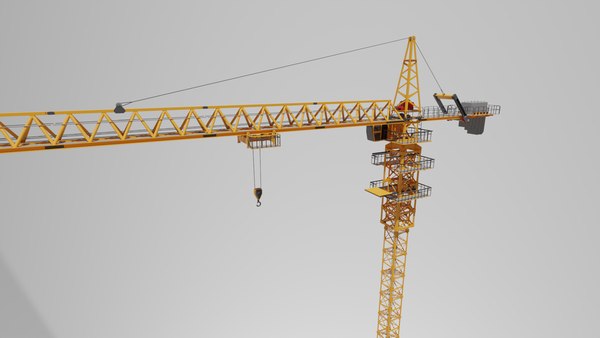 Tower crane model - TurboSquid 1937616