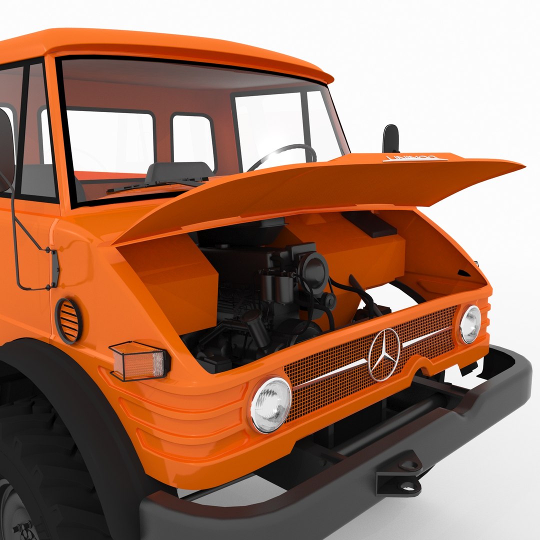 Vintage unimog 3D model - TurboSquid 1209073