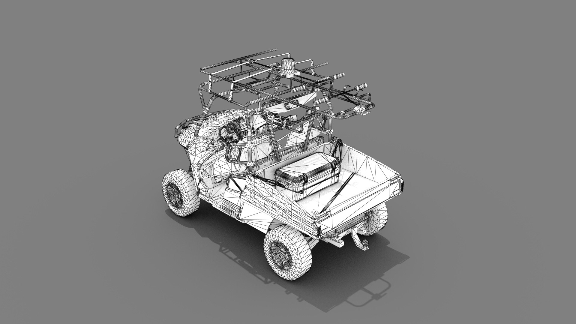 3D Lifeguard Vehicle WIth Buoys And Boards Model - TurboSquid 1998354