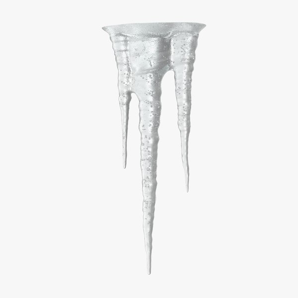icicles 3d model