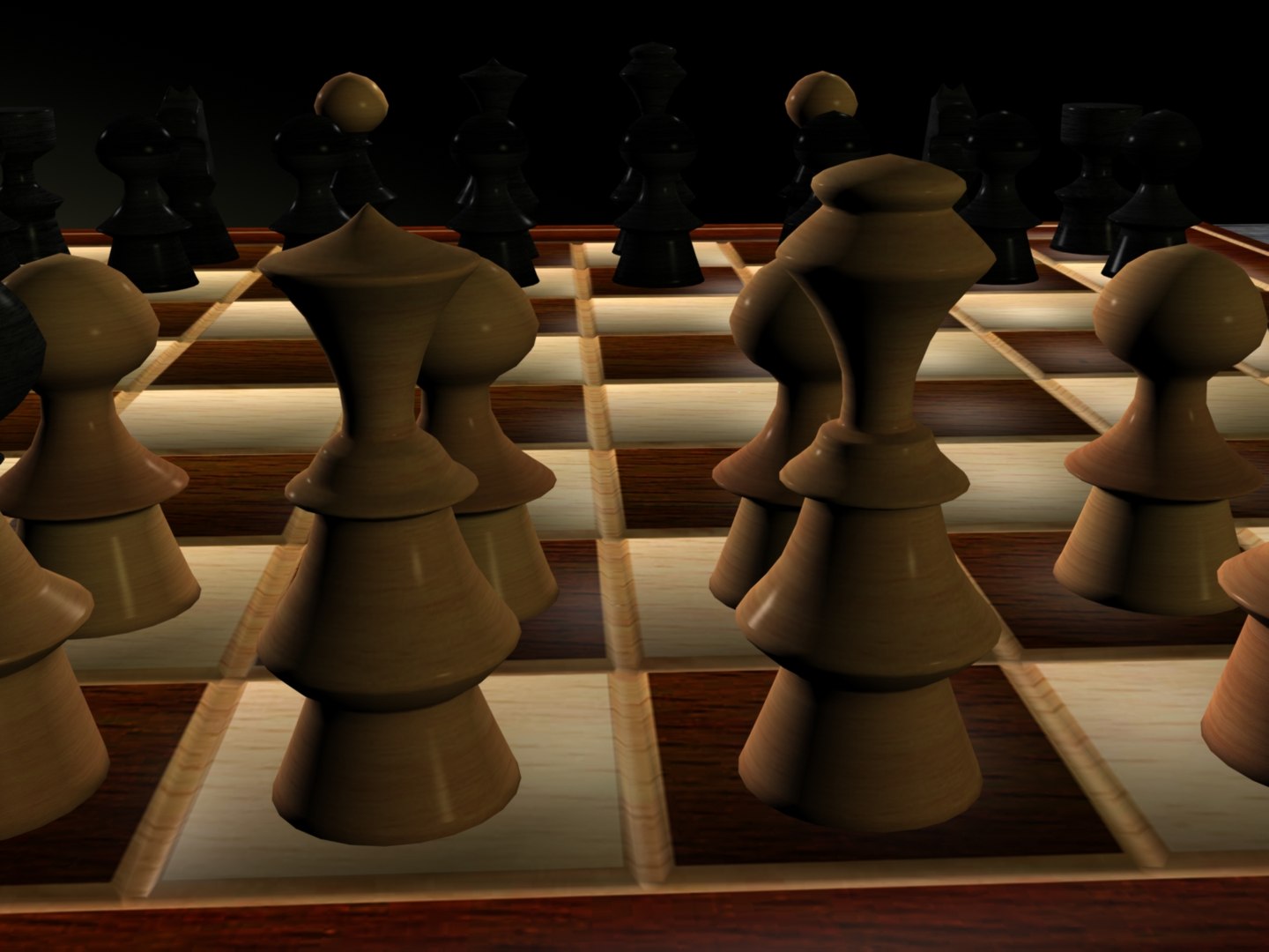 chess 3d model
