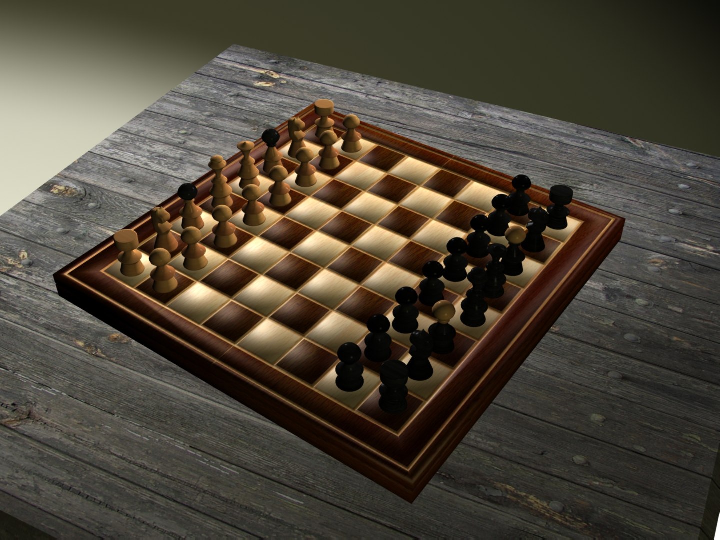 chess 3d model