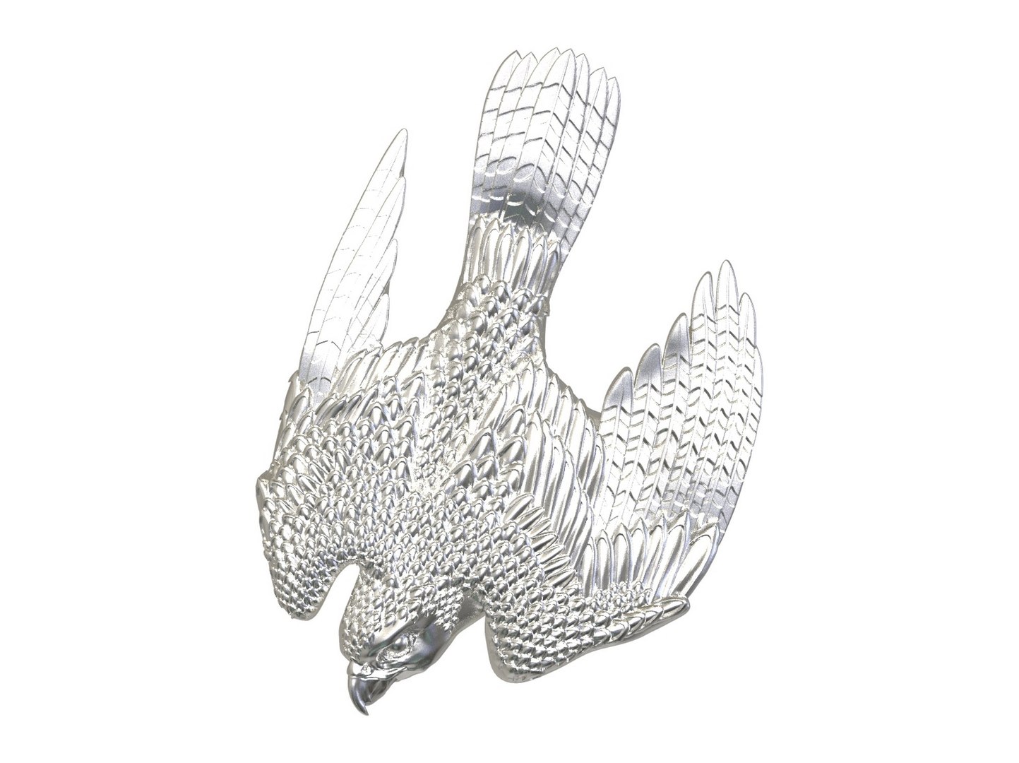 Bird Falcon Relief Pendant For 3d Print CNC 3D Model - TurboSquid 1876668