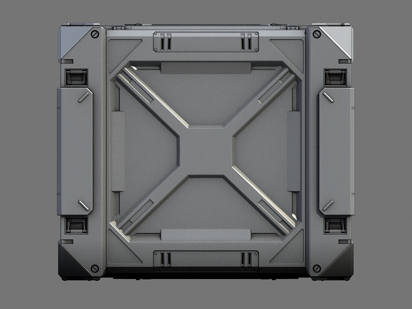 3d Model Science Container