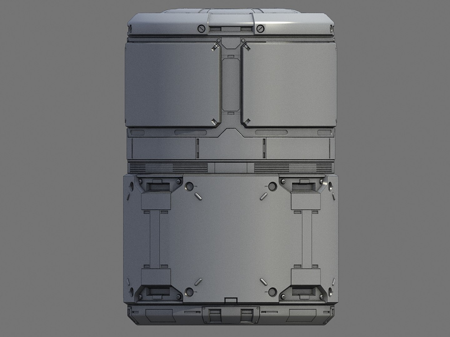 3d model science container