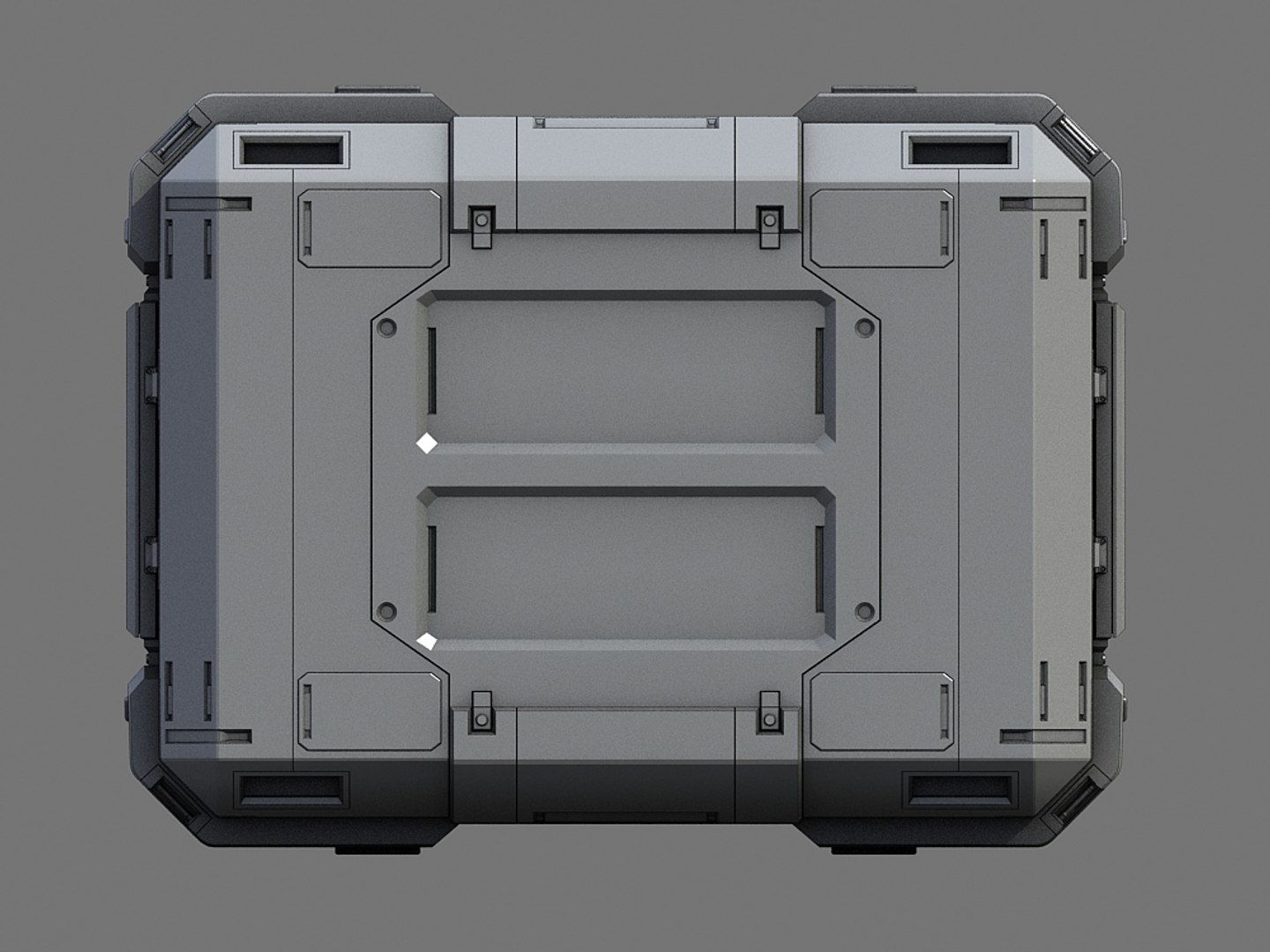 3d Model Science Container