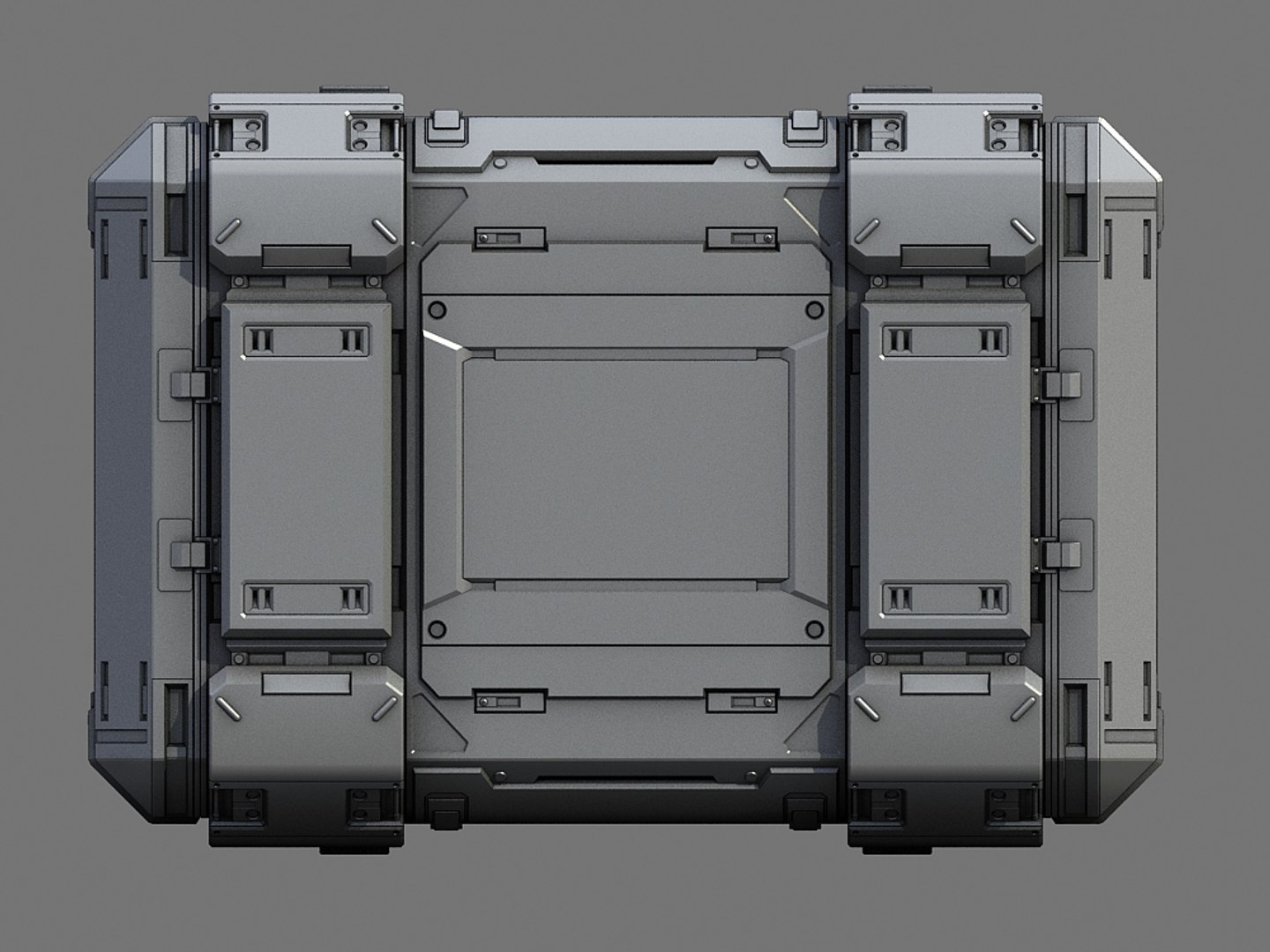 3d Model Science Container