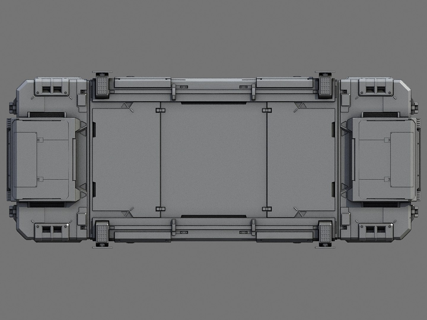 3d Model Science Container