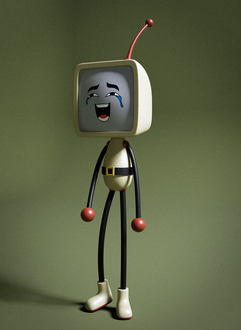 Tv Character 3D Model - TurboSquid 2223740