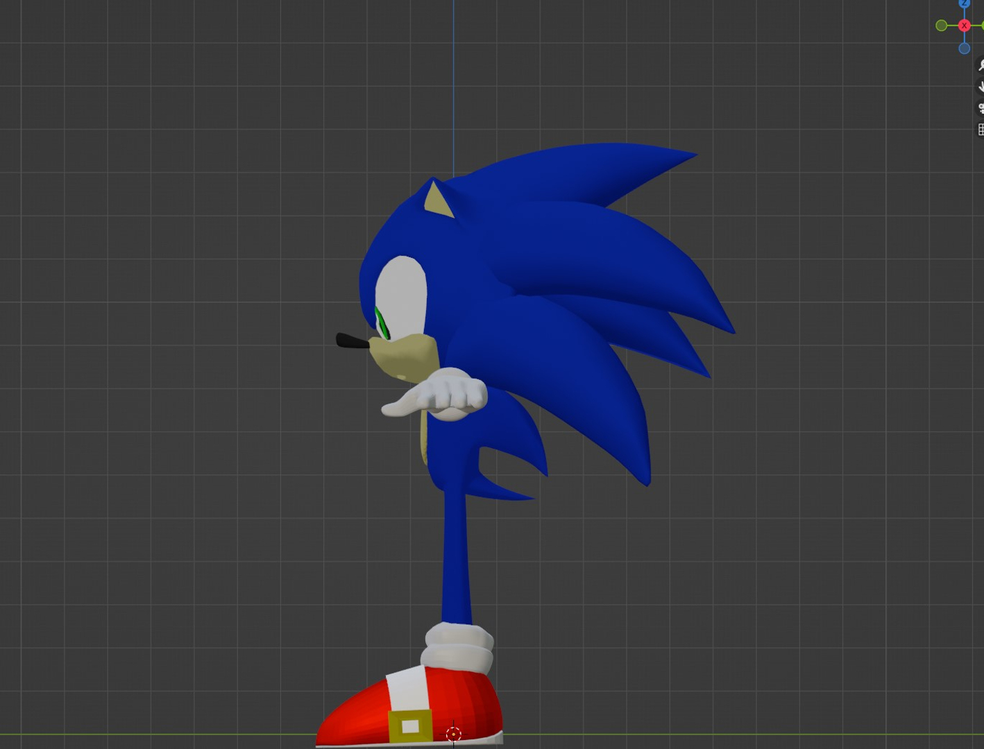 Sonic The hedgehog 3D Model model - TurboSquid 1919943