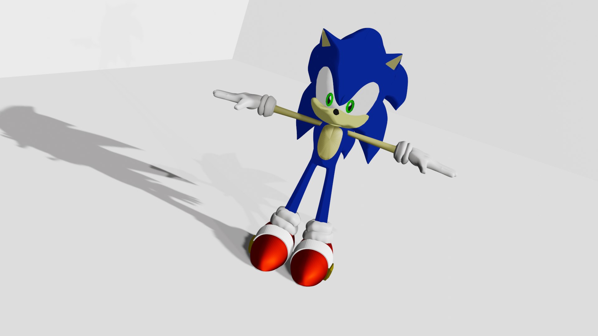 Sonic The Hedgehog 3D Model Model - TurboSquid 1919943