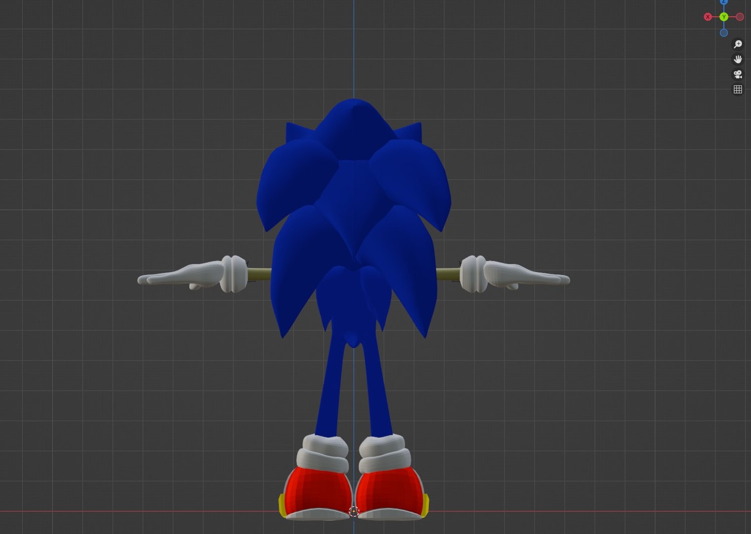 Sonic The Hedgehog 3D Model Model - TurboSquid 1919943