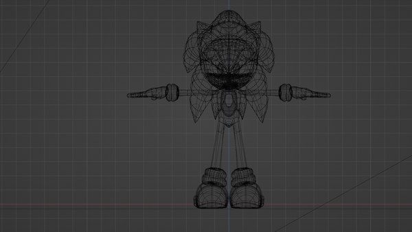 modelo 3d Sonic el erizo modelo 3d - TurboSquid 1919943