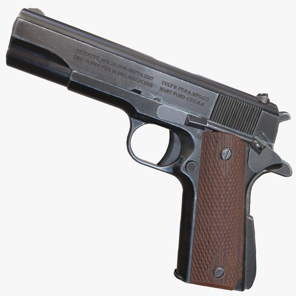 Free 3D M1911 Models | TurboSquid