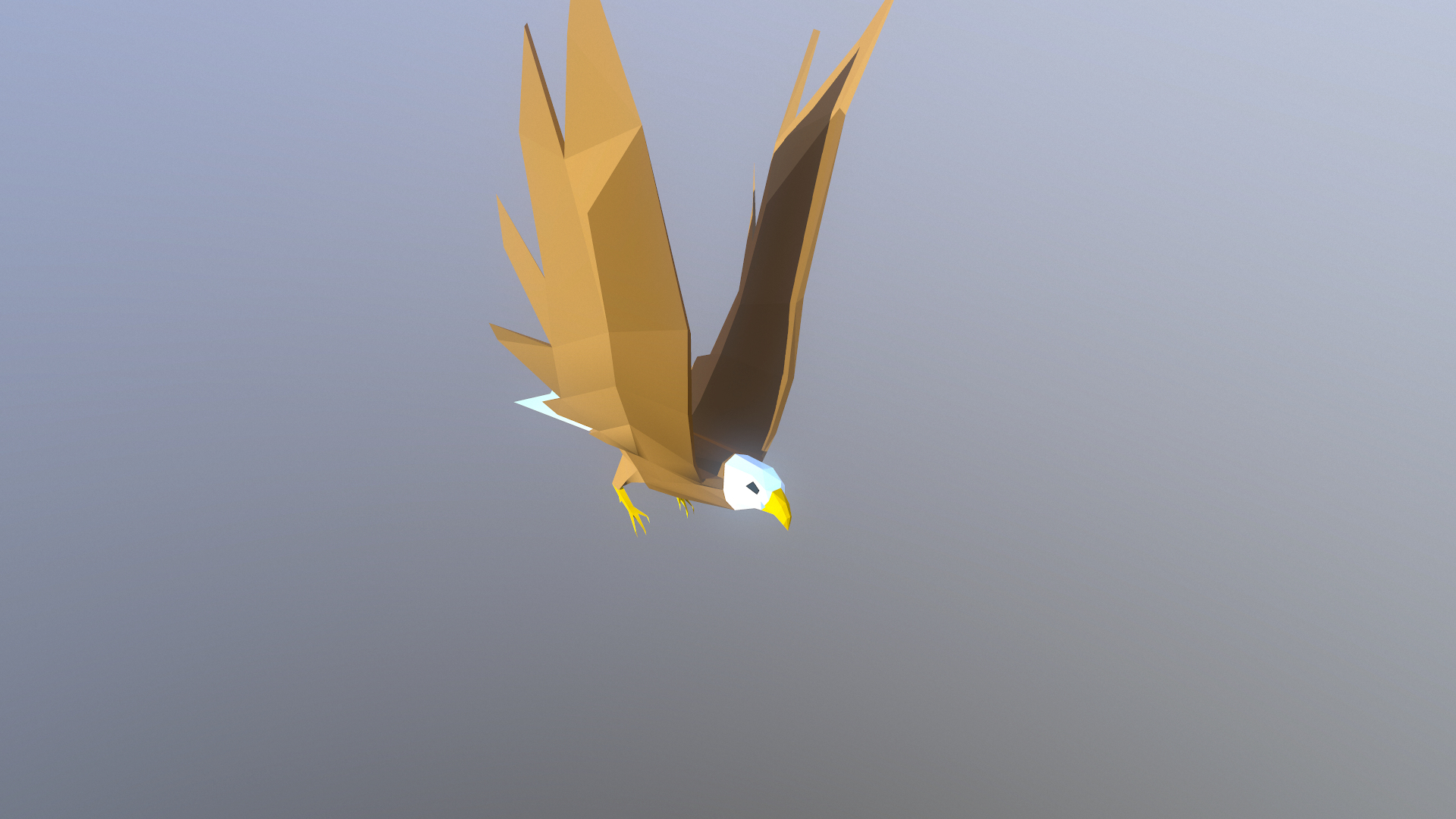 Lowpoly Eagle 3D - TurboSquid 1767882