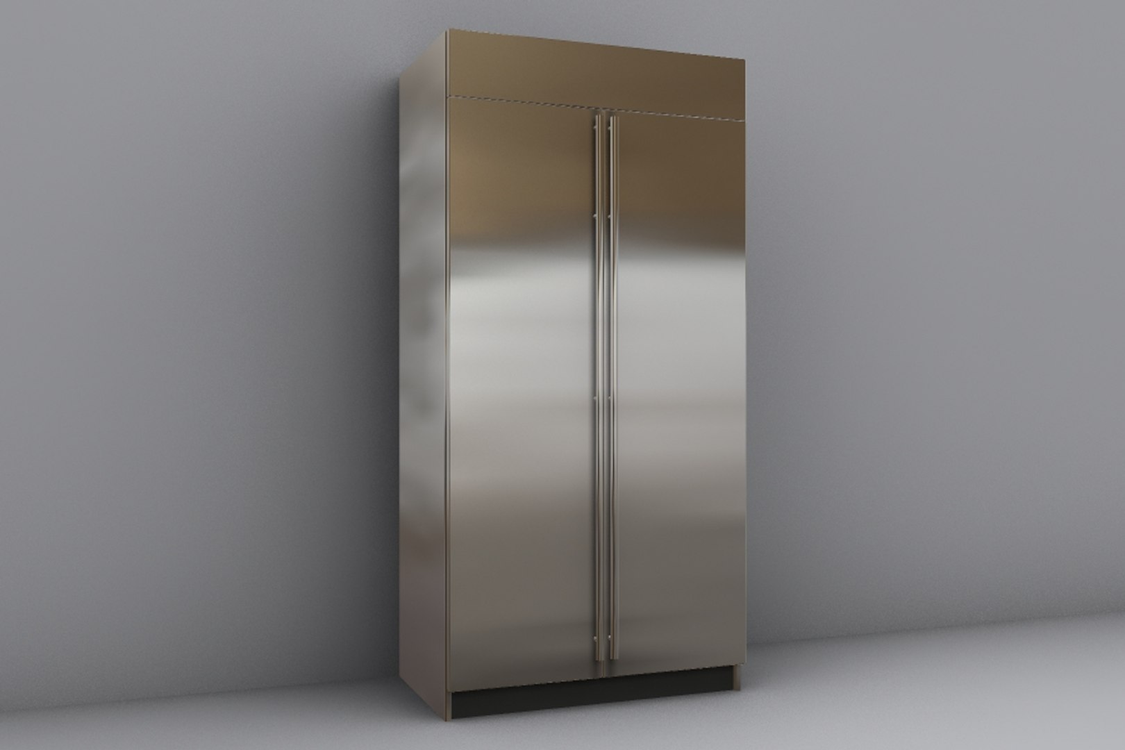 3d sub zero fridge