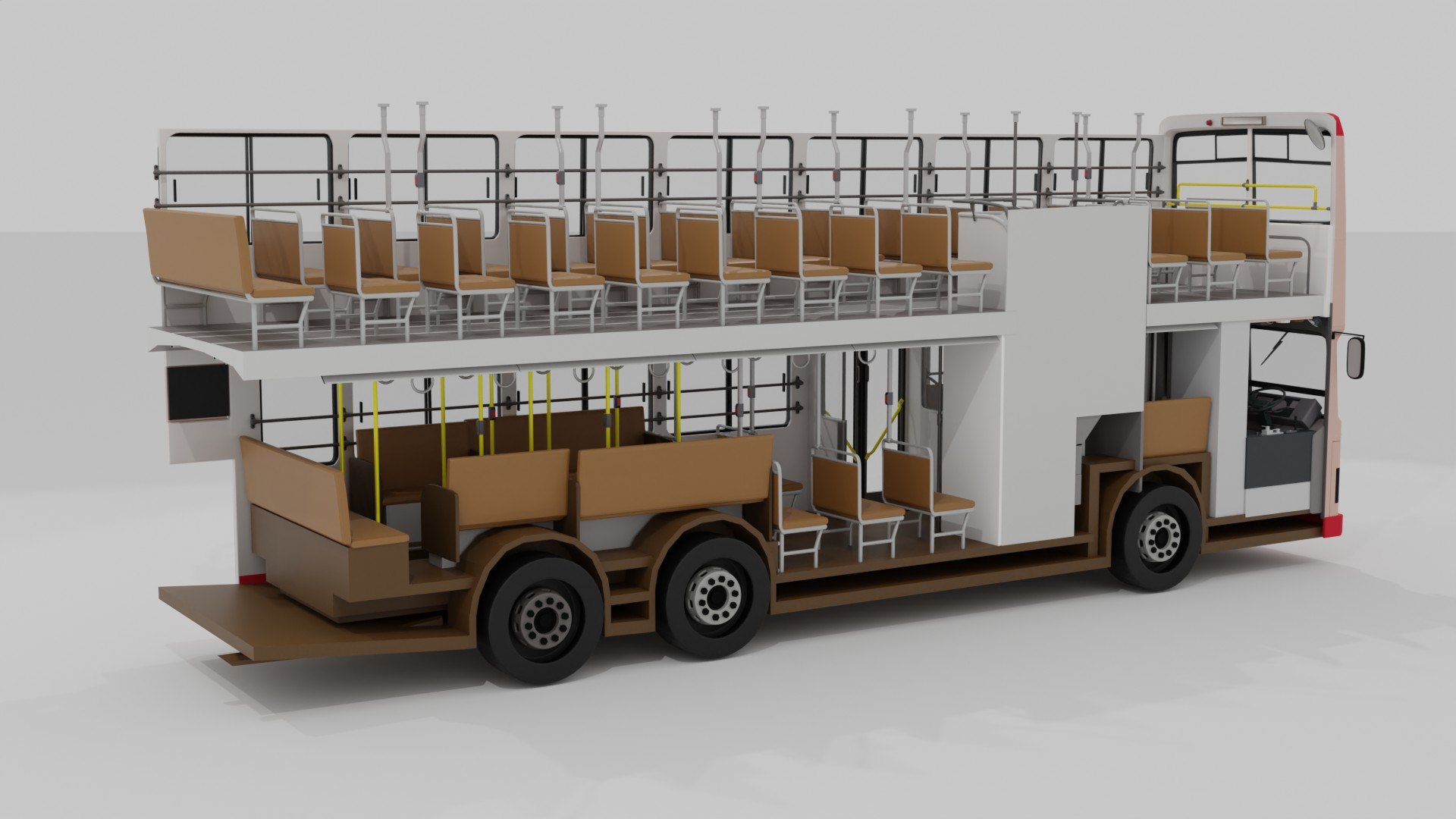 Hong Kong Dennis Dragon Bus 3D Model - TurboSquid 2049939