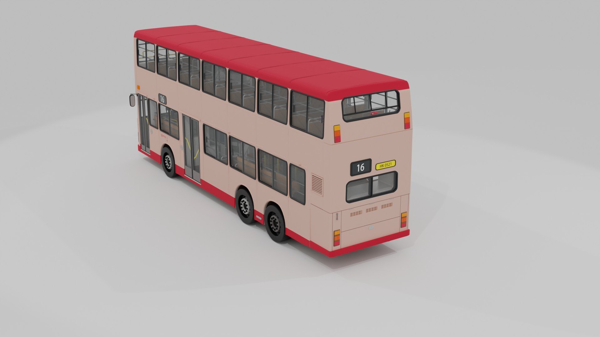 Hong Kong Dennis Dragon Bus 3D Model - TurboSquid 2049939