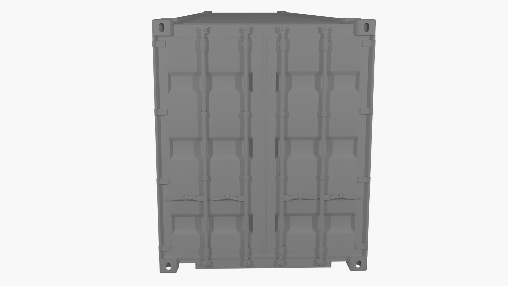 Container 45 HQ 3D - TurboSquid 2035063