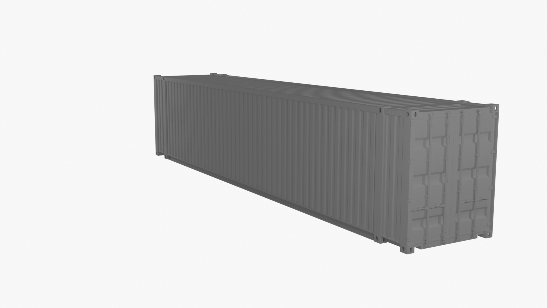 Container 45 HQ 3D - TurboSquid 2035063