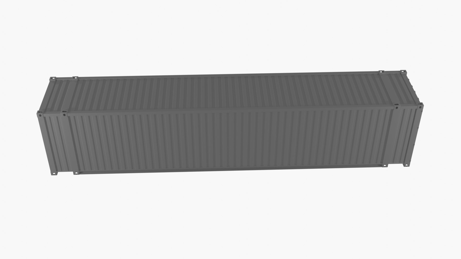 Container 45 HQ 3D - TurboSquid 2035063