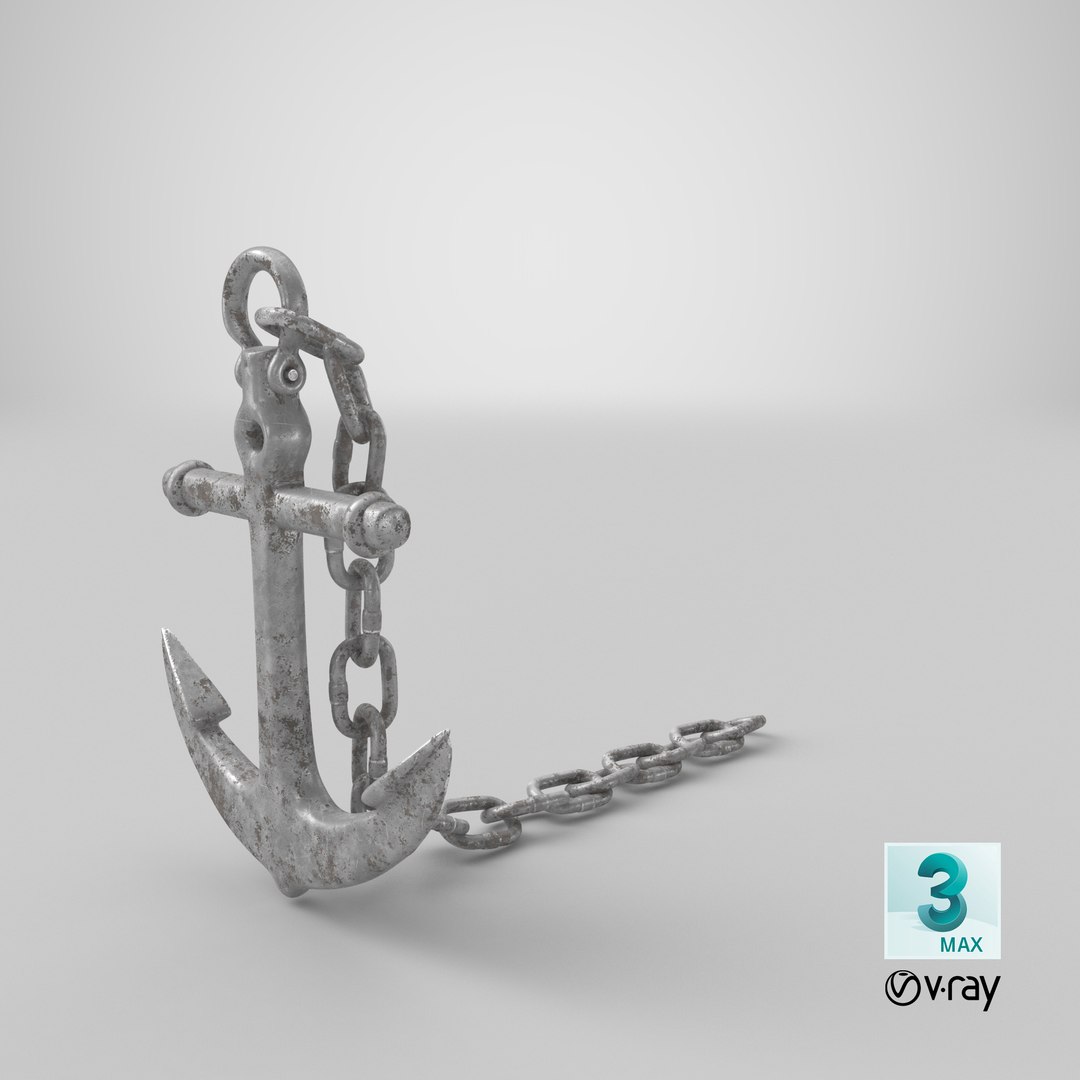 3D Real Ship Anchor - TurboSquid 1371738