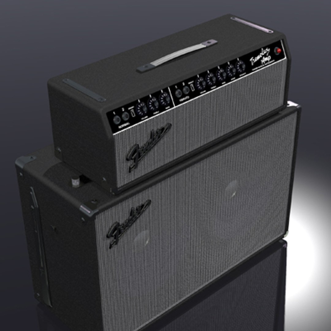 3d Guitar Amp Model