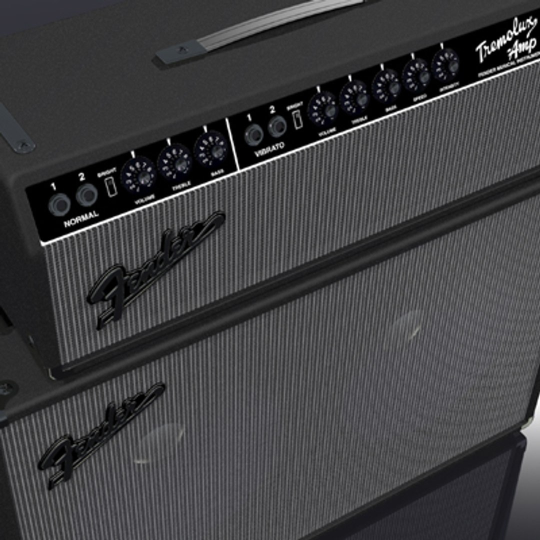 3d Guitar Amp Model