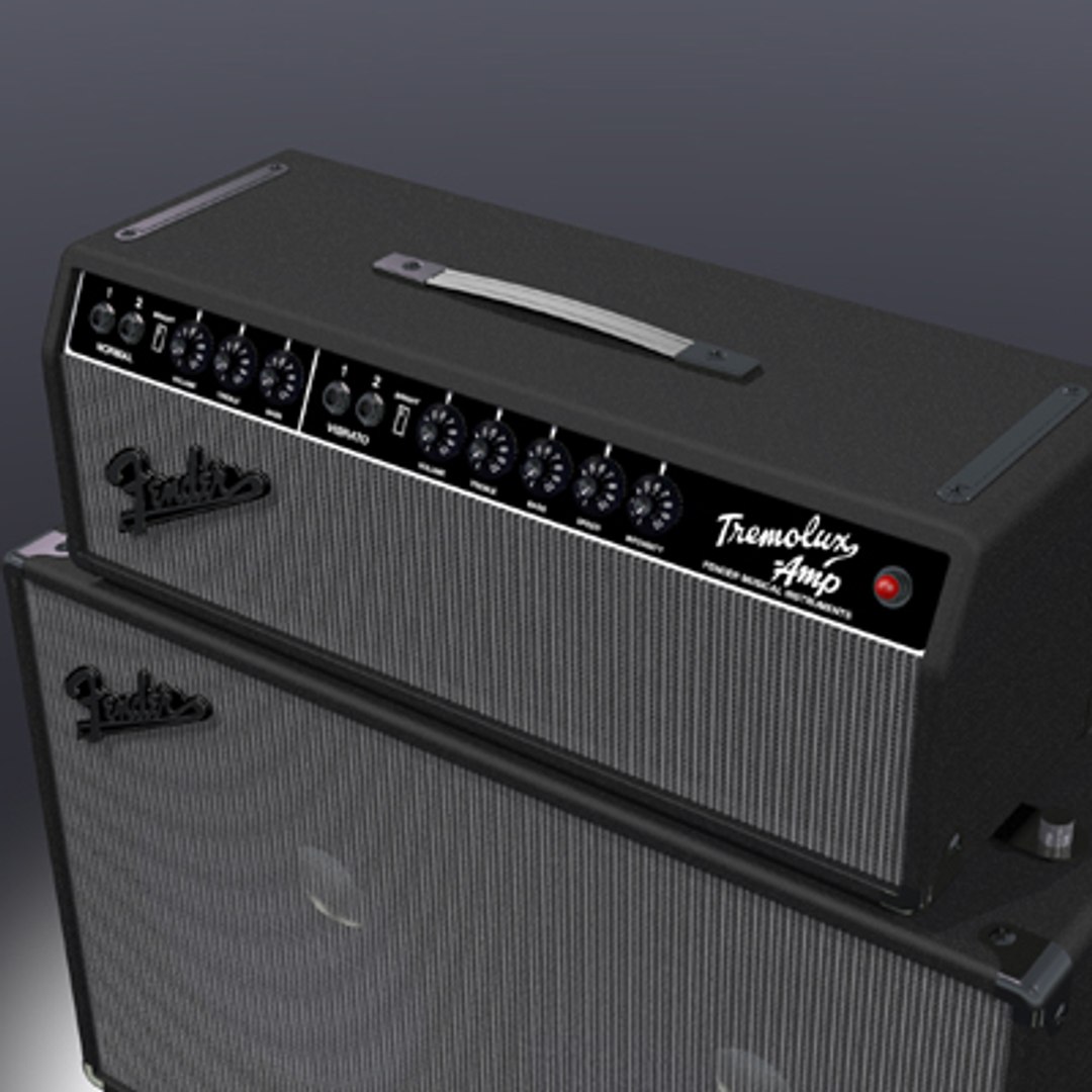 3d Guitar Amp Model