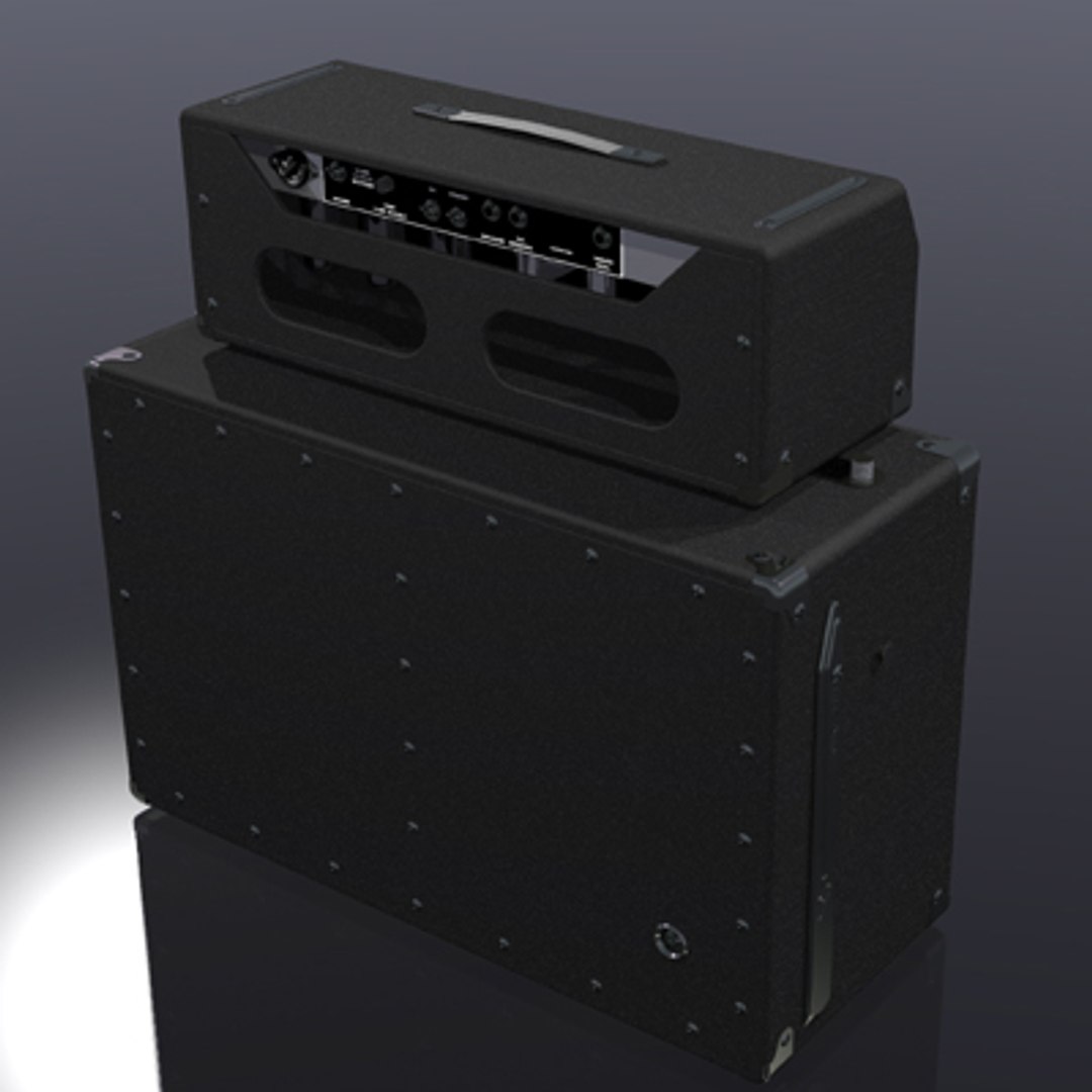 3d Guitar Amp Model