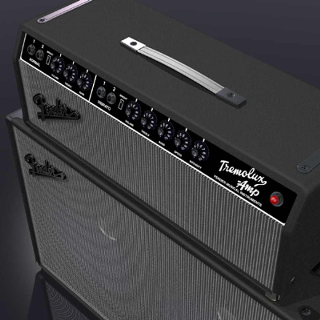 3d Guitar Amp Model