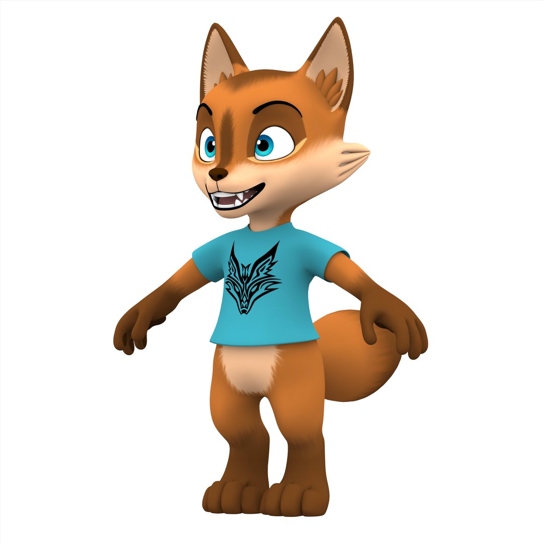 Little Fox Model - TurboSquid 1785591