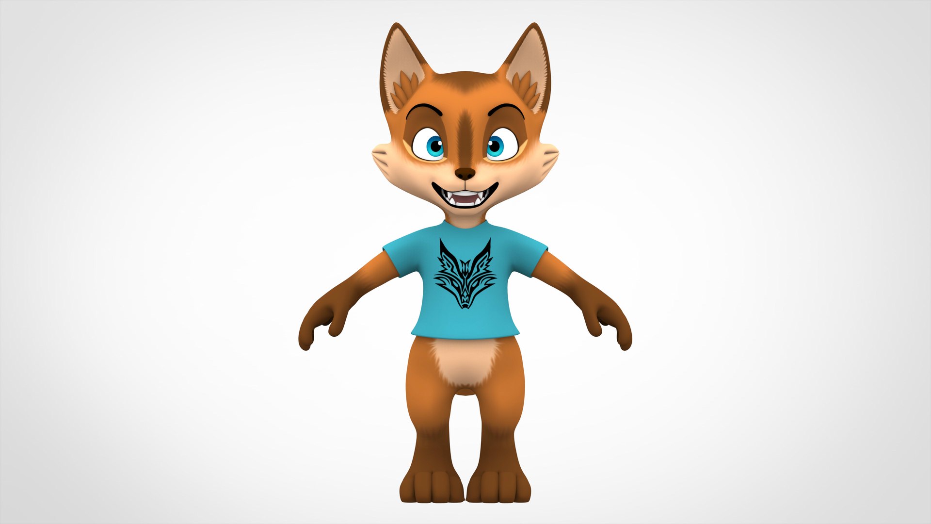 Little Fox Model - TurboSquid 1785591
