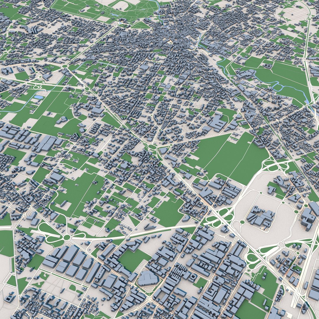 Monza City Italy 3D Model - TurboSquid 2359374