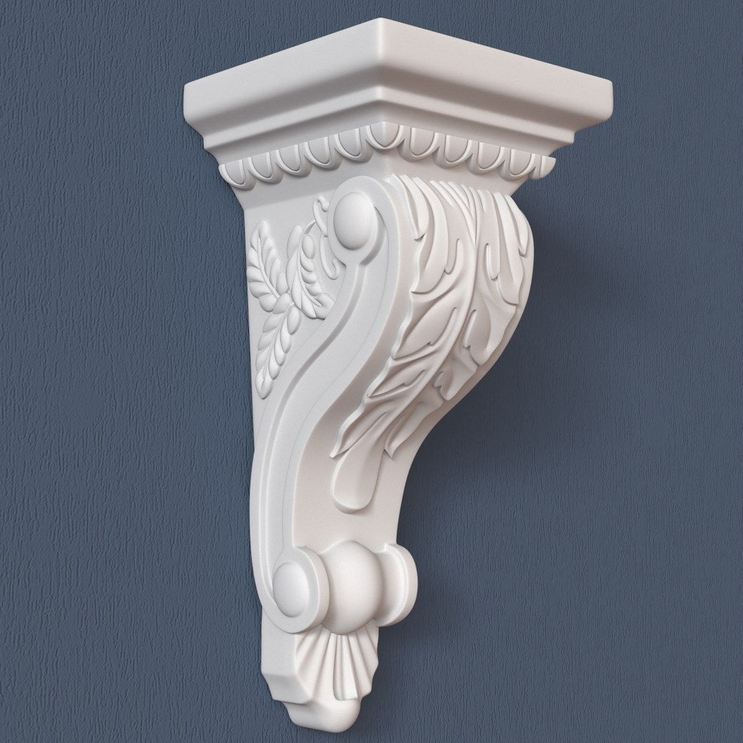 30 Corbels 3d Model