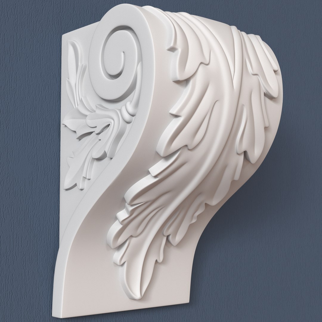30 Corbels 3d Model