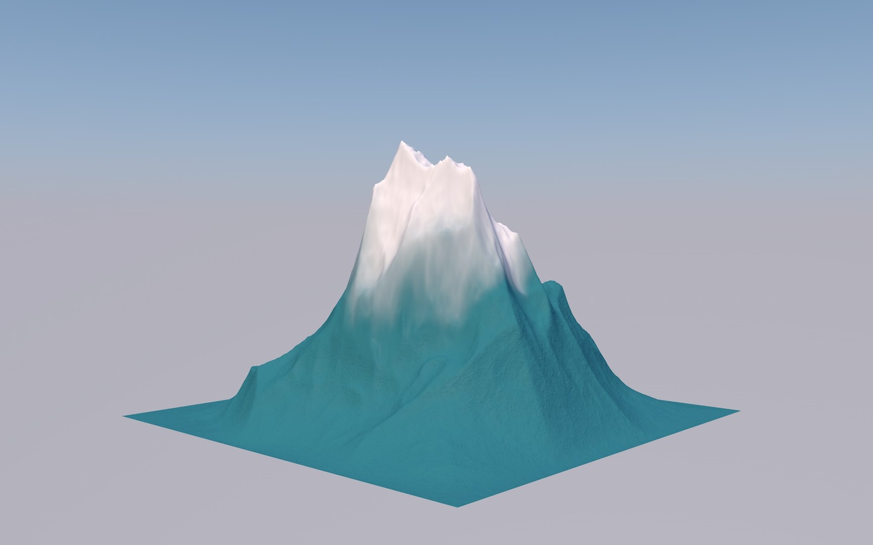 3D Mountain Cartoon - TurboSquid 1316260