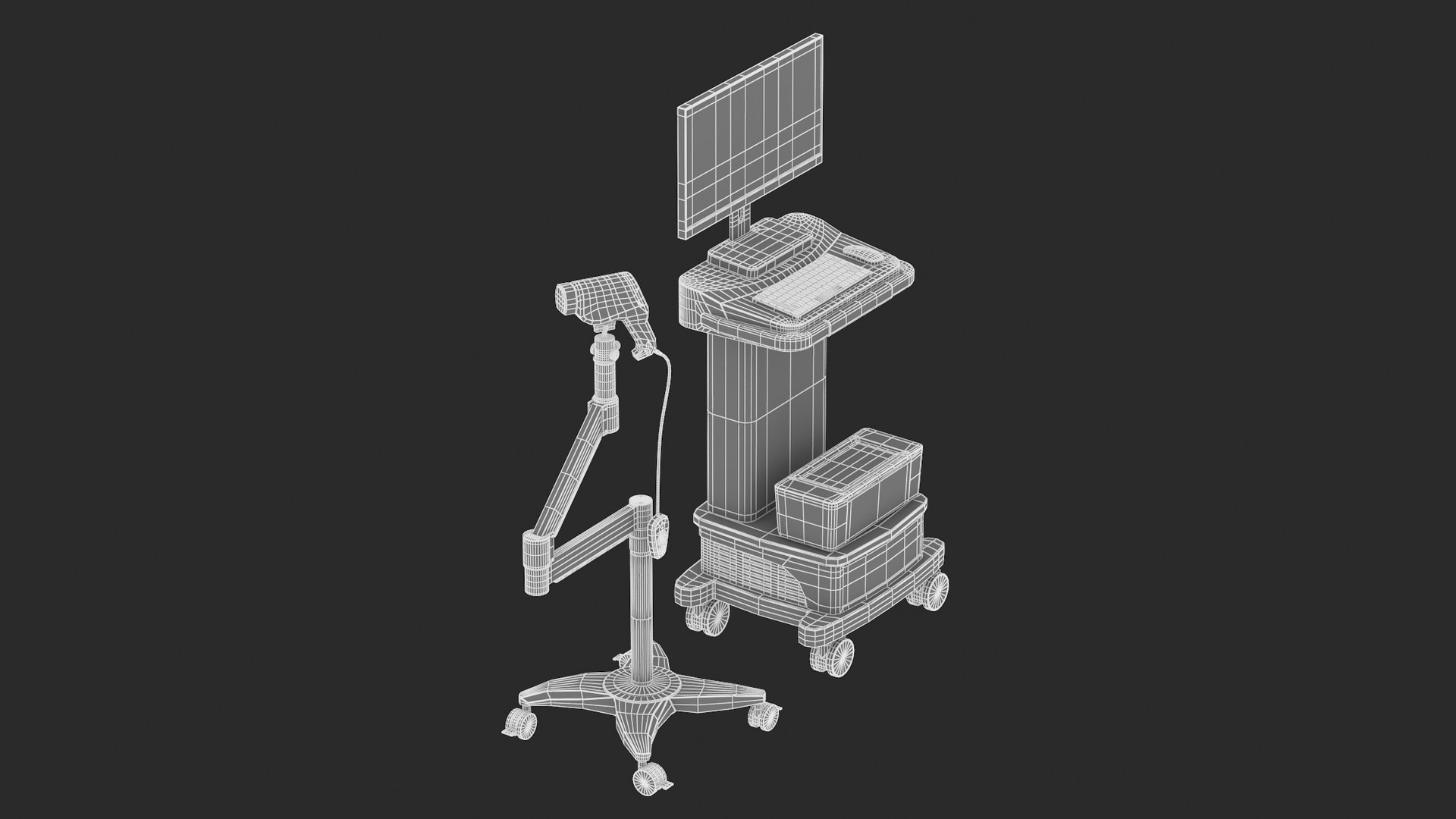Medical Colposcopes PBR Realistic Model - TurboSquid 2020641