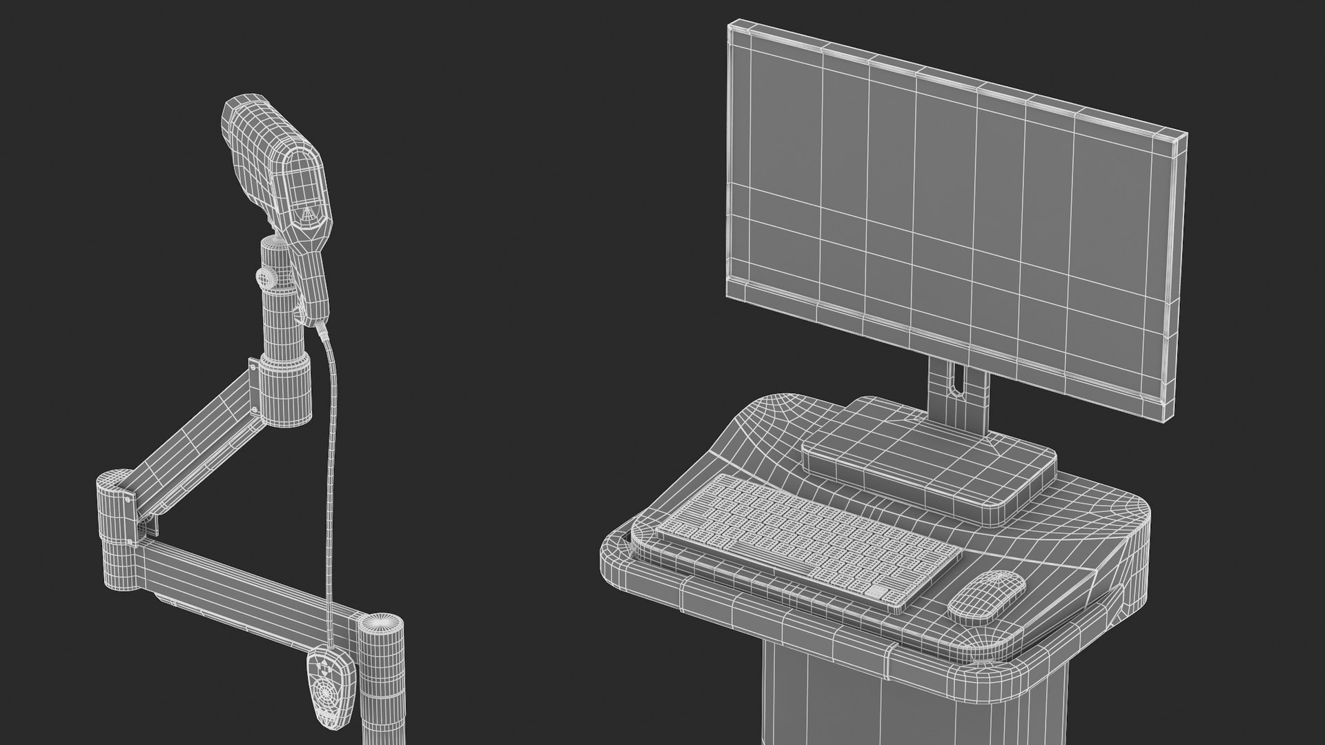Medical Colposcopes PBR Realistic Model - TurboSquid 2020641