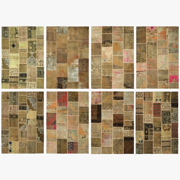 Kilim vintage patchwork vol 25 model - TurboSquid 2003730