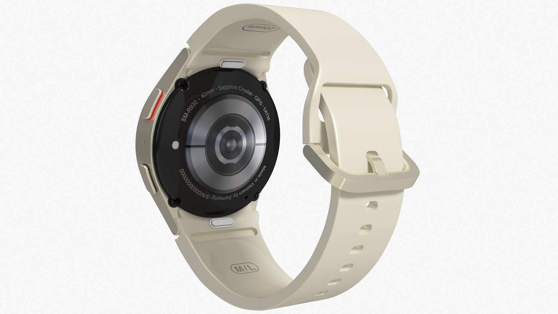 Samsung Galaxy Watch 6 40mm Gold 3D - TurboSquid 2105103