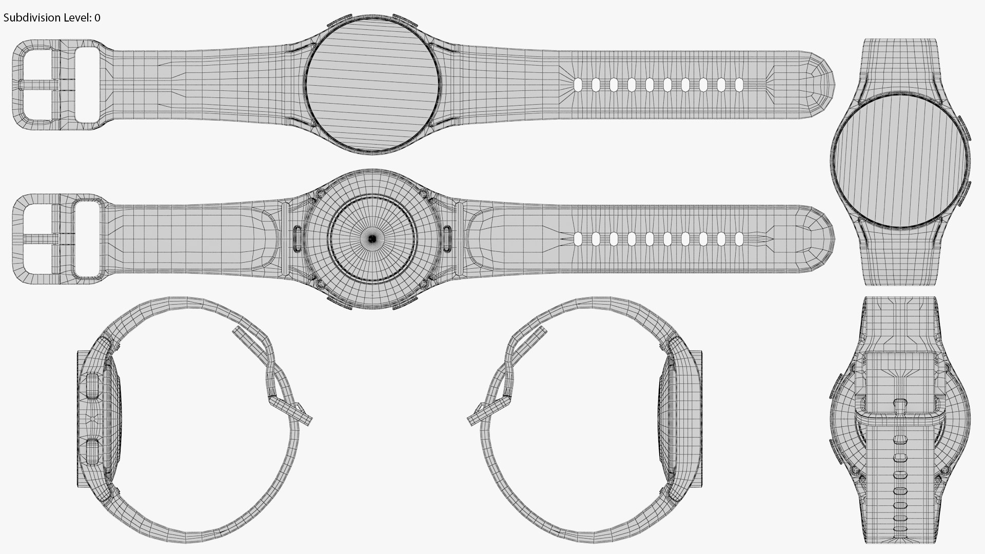 Samsung Galaxy Watch 6 40mm Gold 3D - TurboSquid 2105103