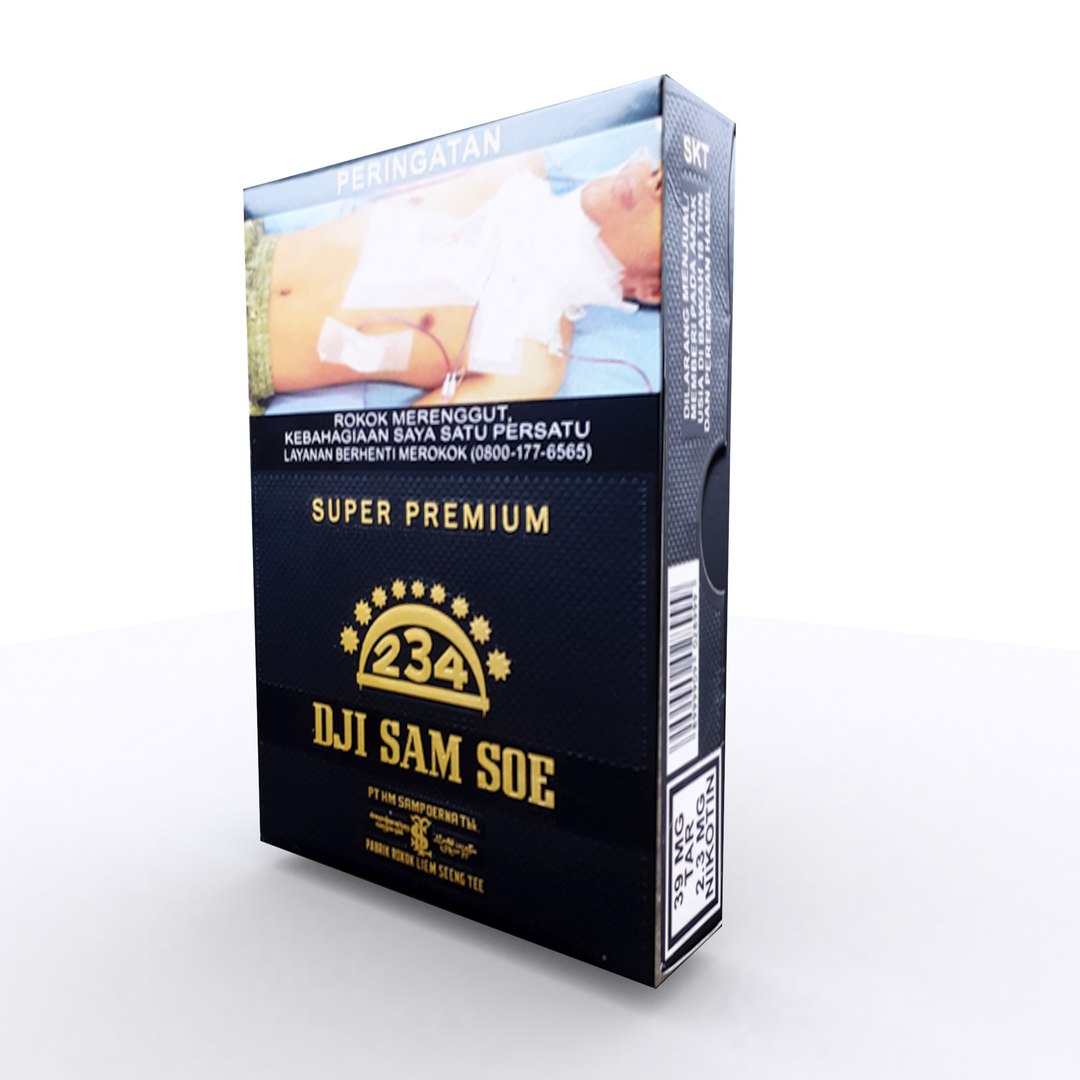 DJI SAM SOE CIGARETTE PACK 3D Model - TurboSquid 2086676