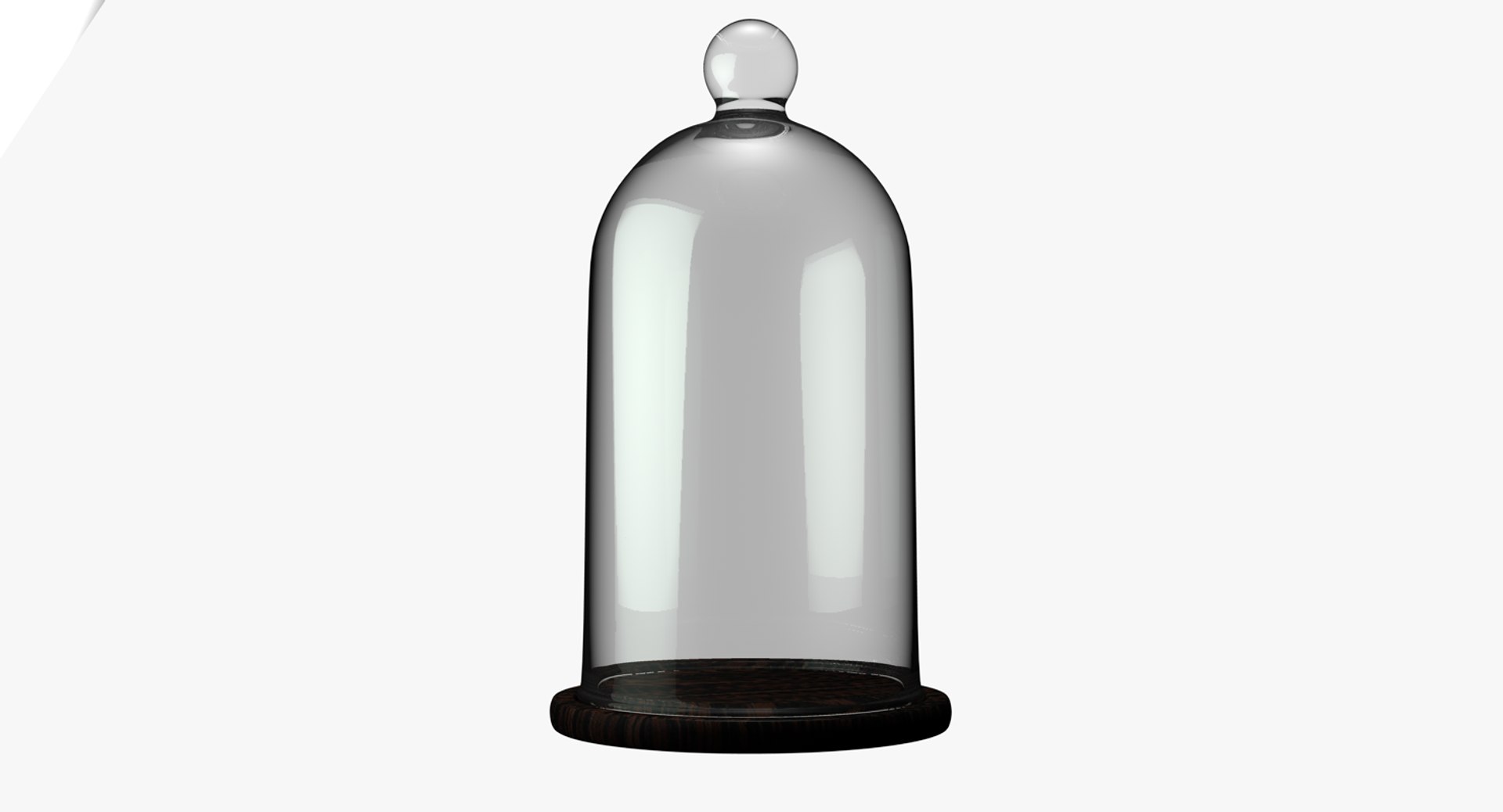 Antique Bell Jar 3D - TurboSquid 1408715