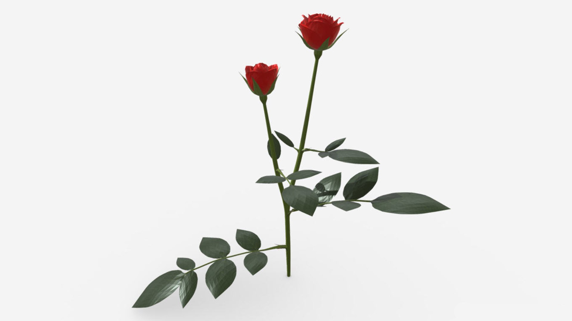 3D Rose flower tree - TurboSquid 2115967