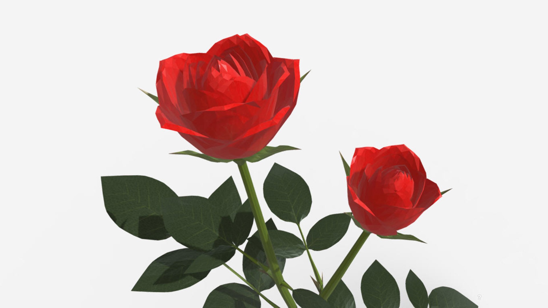 3D Rose flower tree - TurboSquid 2115967