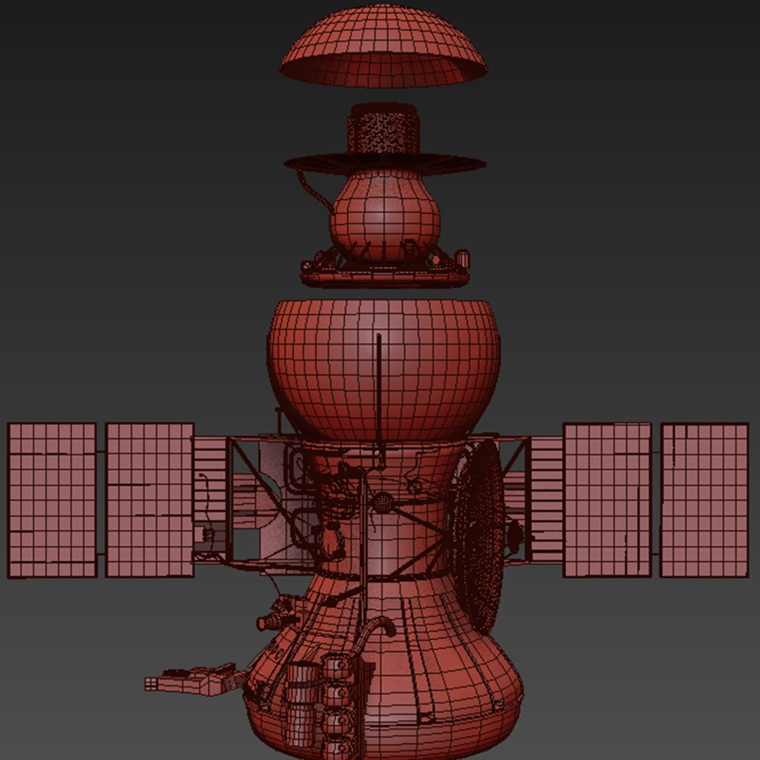 3D vega 1 2 module - TurboSquid 1380070